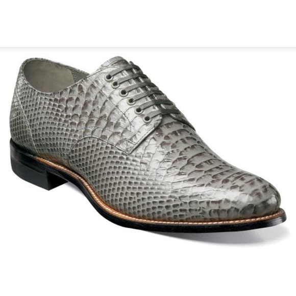 Stacy Adams | Shoes | Stacy Adams Madison Grey Goatskin Leather ...